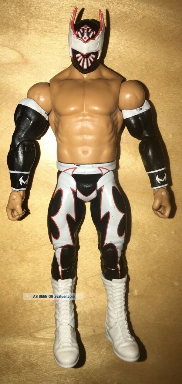 WWE WWF Rare Evil Sin Cara Mattel Figure Toy Hunico Basic Elite | #39305915