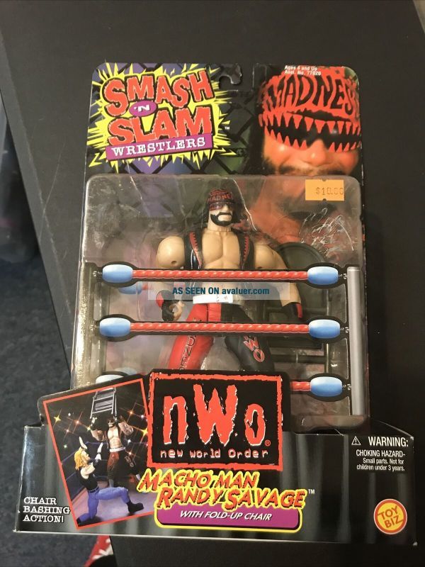 Smash N Slam Wrestlers Nwo Macho Man Randy Savage Figure | #39332851