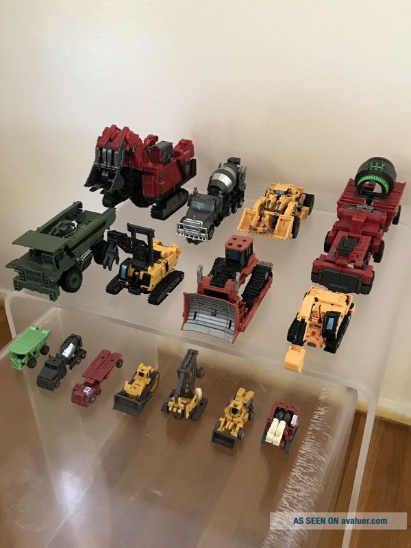 Two Hasbro Transformers Studio Series Combiner Constructicon Devastator ...