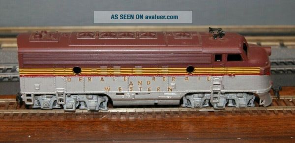 Vintage Athearn HO Scale Rubber Band Drive Derail Rerail Diesel ...