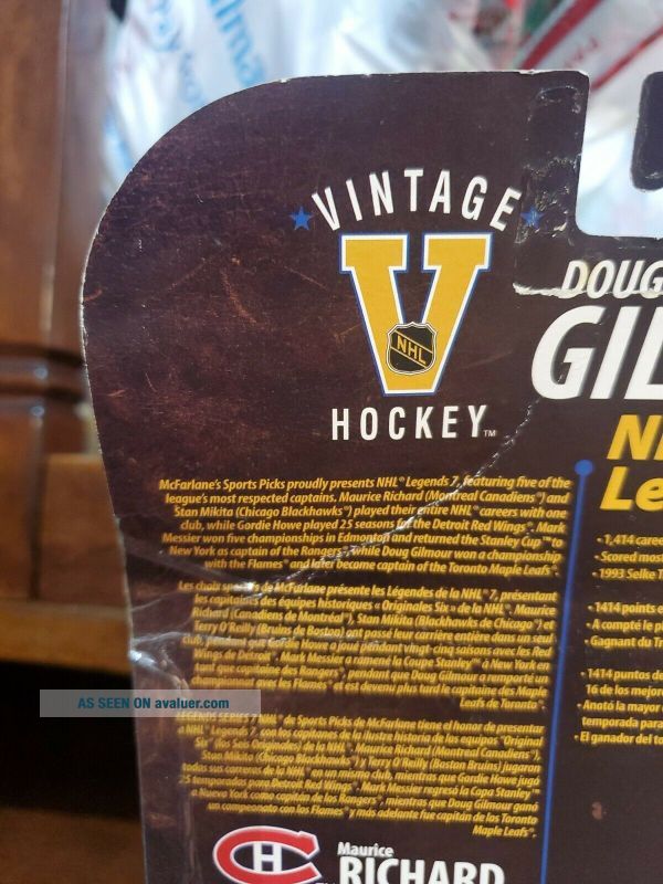 Mcfarlane NHL Vintage Legends 7 Series Doug Gilmour Toronto Maple Leafs ...