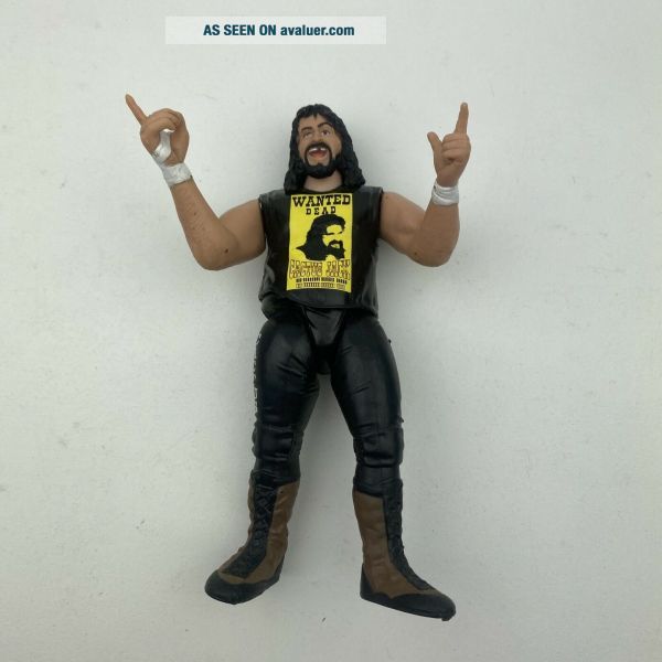 WWF WWE CACTUS JACK JAKKS WRESTLING ACTION FIGURE BCA TRIPLE THREAT ...