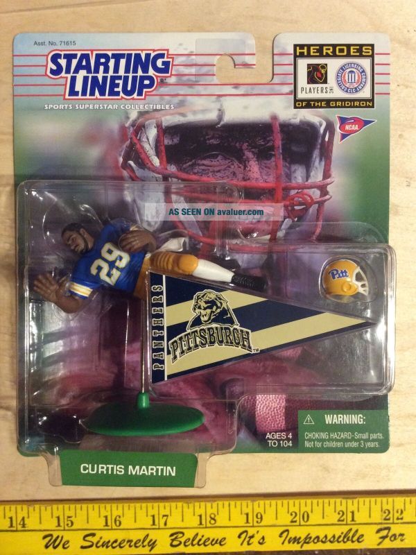 NFL Football Starting Lineup Heroes Of The Gridiron Curtis Martin ...