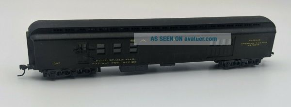 Santa Fe US Mail Baggage Car 1307 Rivarossi HO Scale Model Train ...