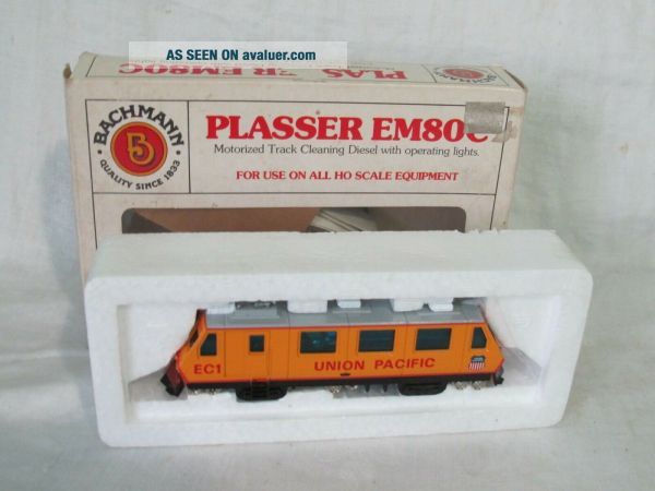 Bachmann HO Scale Union Pacific Plasser EM80C Motorized Track Cleaning ...