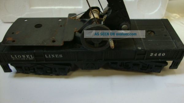 LIONEL Lionel Lines 2460 Bucyrus Erie Class 250 Railroad Crane ...