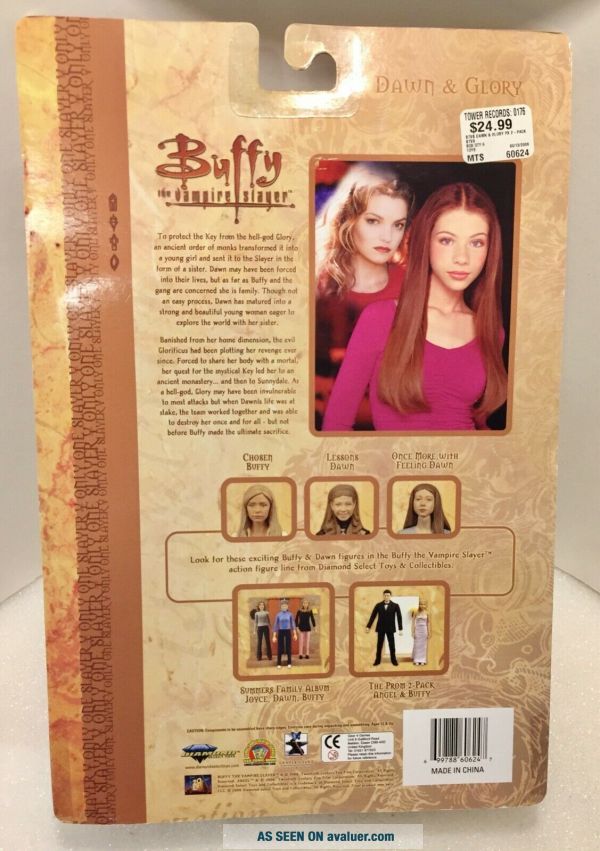 BUFFY THE VAMPIRE SLAYER - THE GIFT Dawn & Glory Action Figures - ON ...
