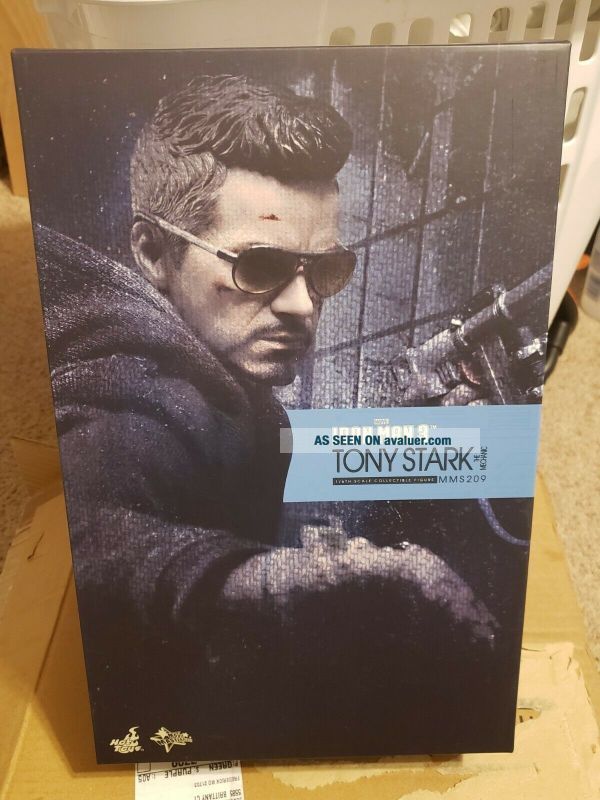 Hot Toys Iron Man 3 Tony Stark The Mechanic 1/6th Scale Action Figure ...
