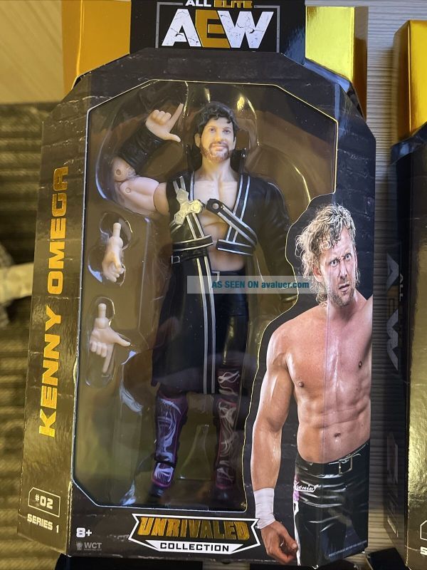 AEW Unrivaled Wrestling Figures Series 1 Complete Set Jericho Omega ...