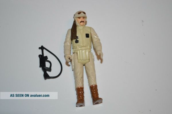 Vintage 1980 Star Wars Hoth Rebel Commander Complete Kenner Action ...