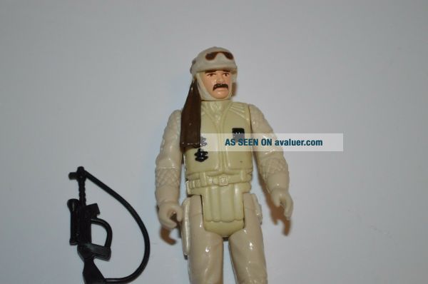 Vintage 1980 Star Wars Hoth Rebel Commander Complete Kenner Action ...