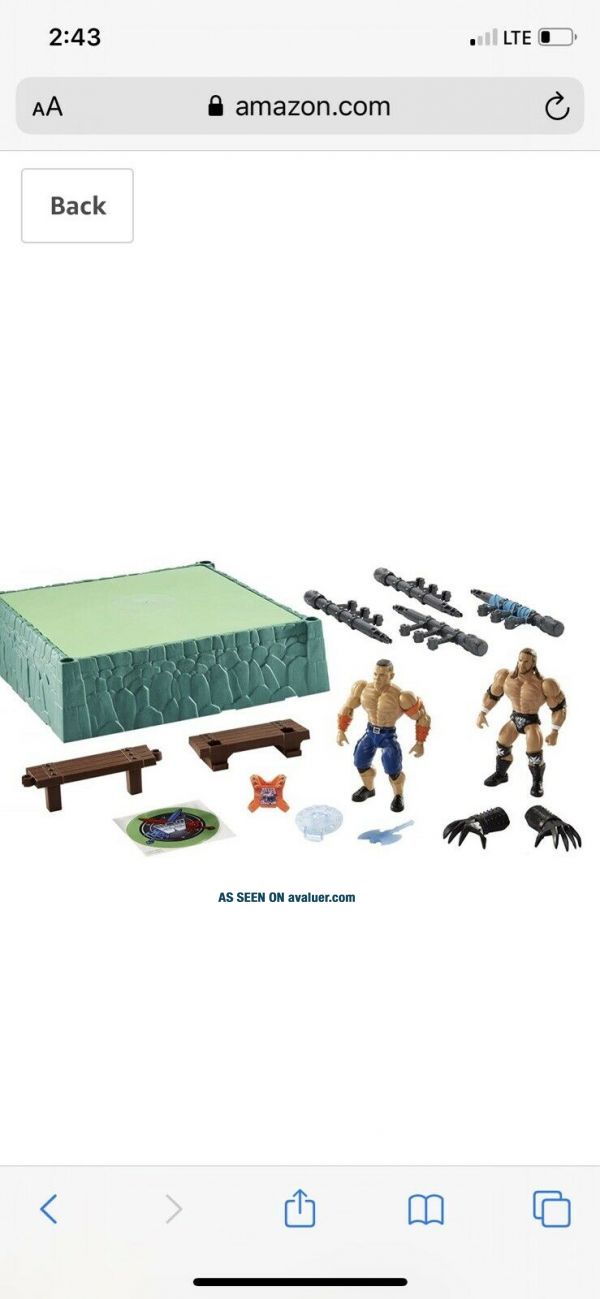 WWE Masters Of The Universe Greyskull Ring MOTU Mattel WWEternia Cena ...