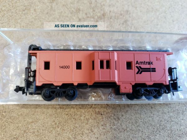 Model Power N Scale Amtrak MOW Bay Window Caboose 14000 | #39526823