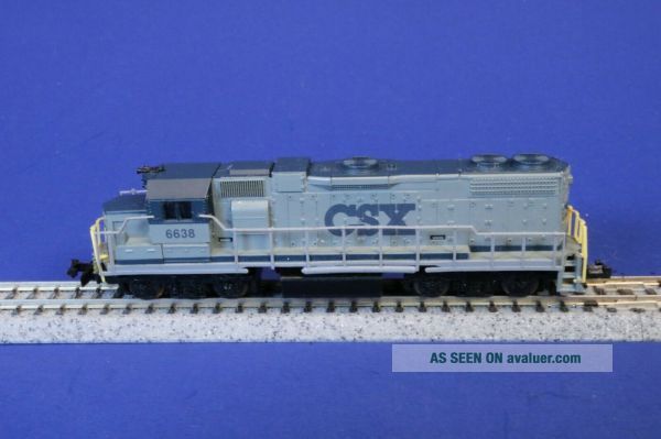 Life - Like N Scale Non - Running CSX 6638 GP38 Diesel Engine ...