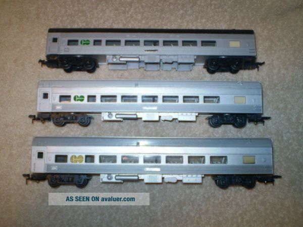 HO Scale Tri - Ang Passenger Cars 2 Diner And 1 Coach Made In England ...