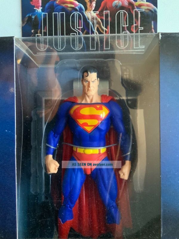 DC Direct Alex Ross Justice League Series 1 SUPERMAN 7 " Action Figure ...