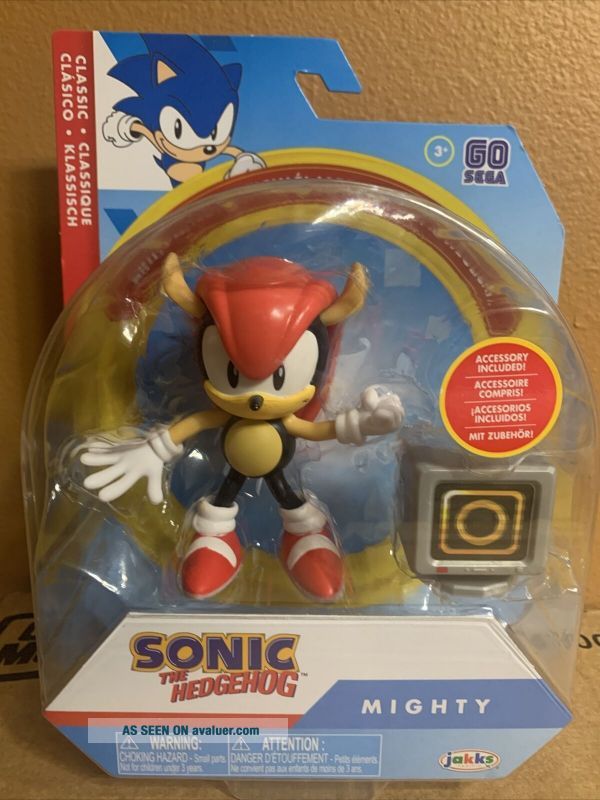 Sonic The Hedgehog Classic MIGHTY Articulated Action Figure Jakks ...