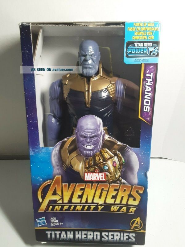 Hasbro Marvel Avengers Infinity War Titan Hero Series Thanos 12 ...