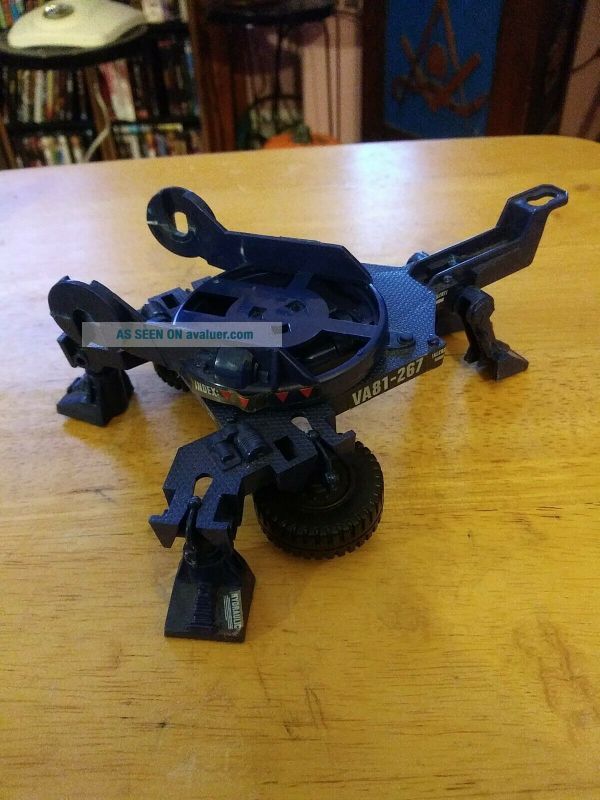 1984 GI Joe Cobra ASP Part Trailer Base Section W/ Wheels &Stabilizers ...