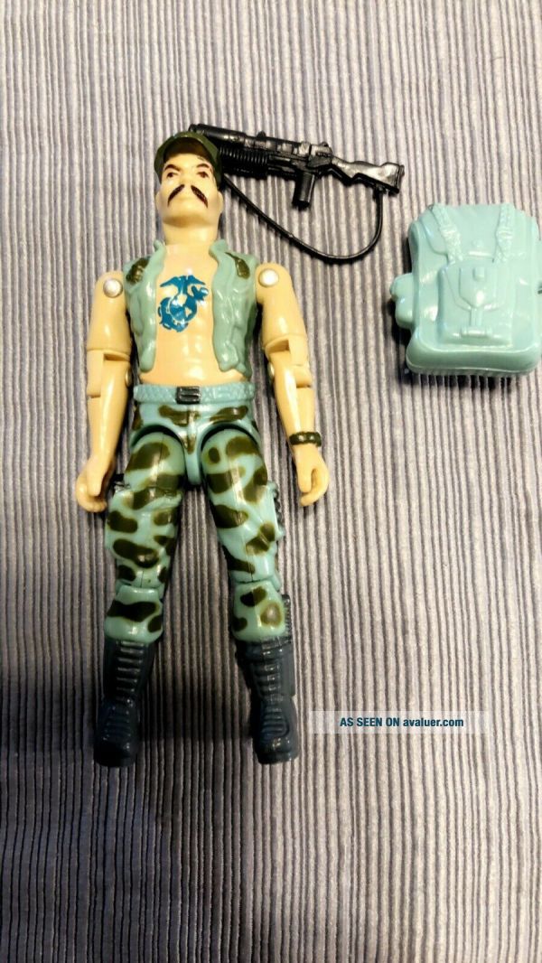 Vintage 1983 GI Joe Gung - Ho 100 Complete Figure Marines Gung Ho ...