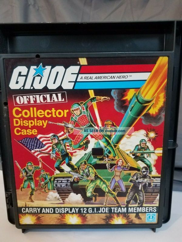 1982 Official Collector Display Figure Protective Case With Mail In ...