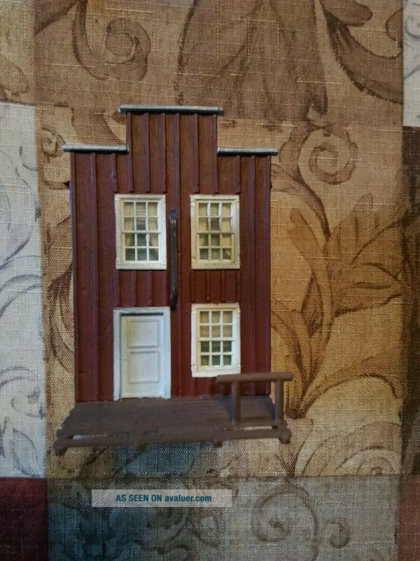 Ho Scale Kibri Old Time Doctor Building Custom Painted And Weathered ...