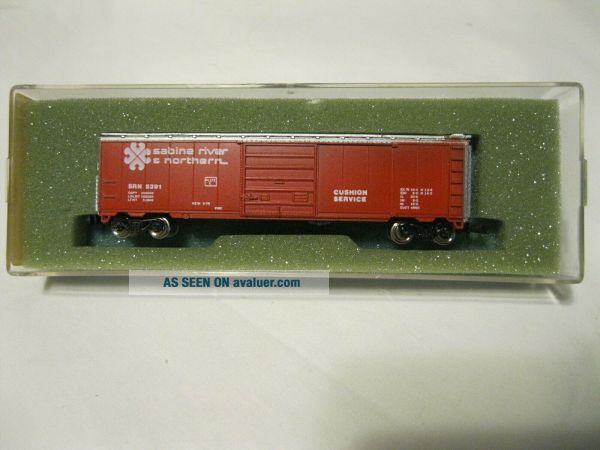Con - Cor N Scale Train Car Sabine River Panel Box Car 1452 Q | #39655141