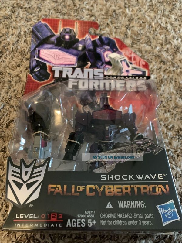 Hasbro Transformers Generations Fall Of Cybertron Shockwave NIB USA ...