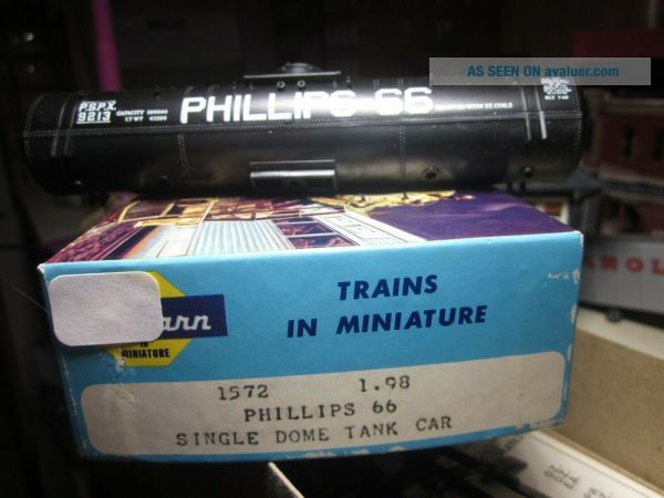 PHILLIPS 66 SINGLE DOME TANK CAR CHEMICAL 42 FT TANKER CAR 1/87 HO KIT ...