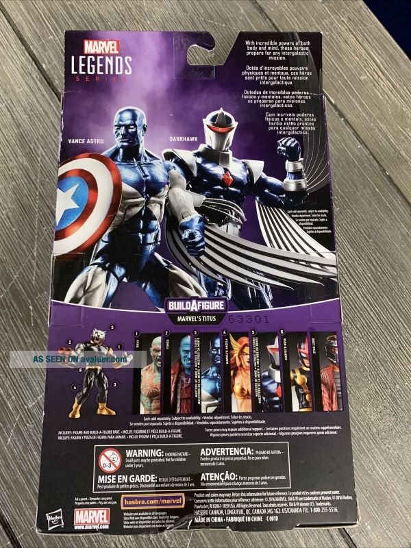 MARVEL LEGENDS GUARDIANS OF THE GALAXY 6IN Masters Of Mind TITUS BAF ...