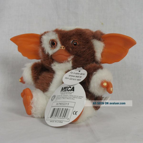 NECA GREMLINS The Movie Gizmo Mogwai Smiling 6 " Plush Toy Doll Figure ...