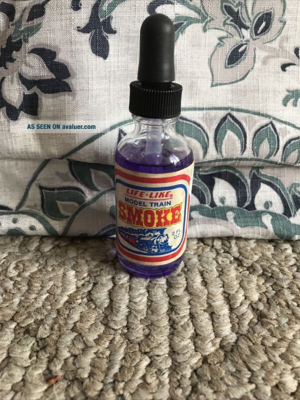 Vintage Life Like Model Train Smoke 2 Oz Bottle Model Railroad FULL ...