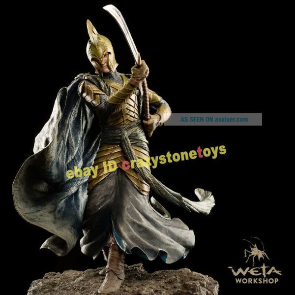 Weta High Elves Warrior Statue Figurine The Hobbit The Lord Of The ...
