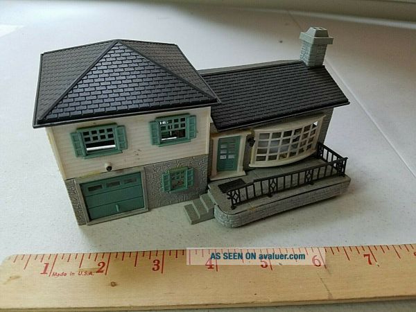 HO SCALE MODEL STRUCTURE BUILDING LAYOUT House Curve Window Classic ...