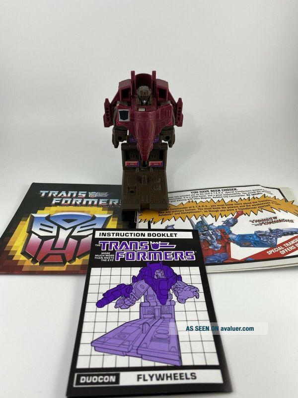 Vintage 1987 Transformers G1 Duocons: FLYWHEELS Is 100 Complete With ...