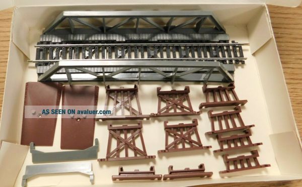 Vintage Tyco Ho Scale No. 907, 17 Piece Bridge And Trestle Set Boxed ...