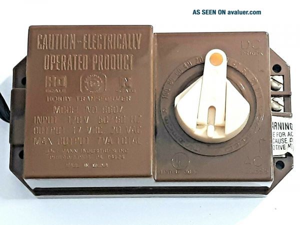 Bachmann HO Scale And N Scale Hobby Transformer, From Box Brown | #39780703
