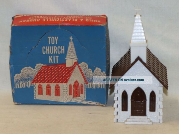 Plasticville CC - 7 O Scale Church Kit | #39783582