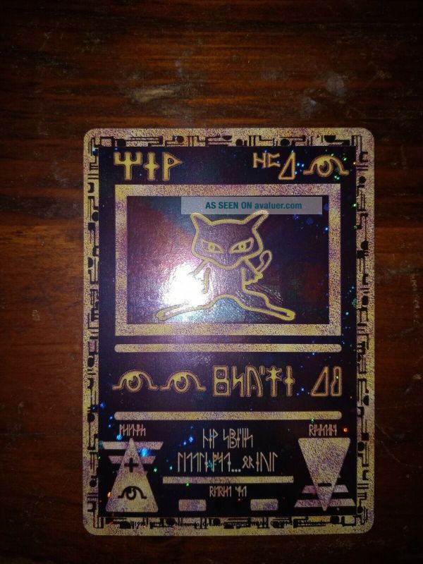 Pokémon Rare Ancient Mew Holo Movie Promo Card 2000 Near | #39783544