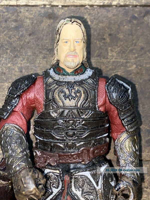 ToyBiz Lord Of The Rings LOTR King Theoden Action Figure, In Armor W ...