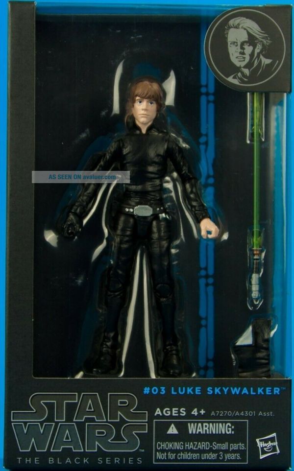 Star Wars The Black Series Blue Phase II 03 Luke Skywalker 6 " Action ...