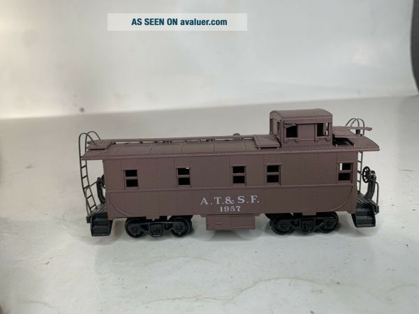 B34 Athearn Ho Scale Model Trains ATSF Santa Fe Caboose Train Car Built ...
