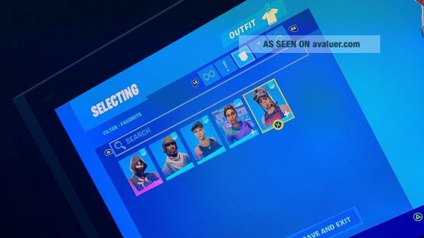 FORTNITE Renegade Raider, Aerial Assault ACC STACKED 80, SKINS Read ...
