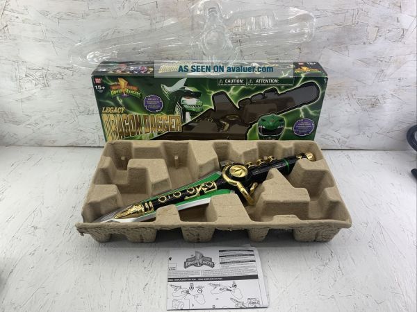 Bandai Mighty Morphin Power Rangers Legacy Dragon Dagger 12 Inch Sword ...