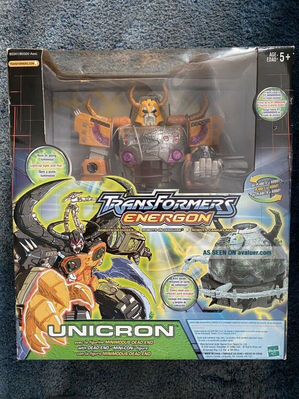 Transformers Energon Unicron W/ Dead End Mini Con, Hasbro 2003 | #39864032