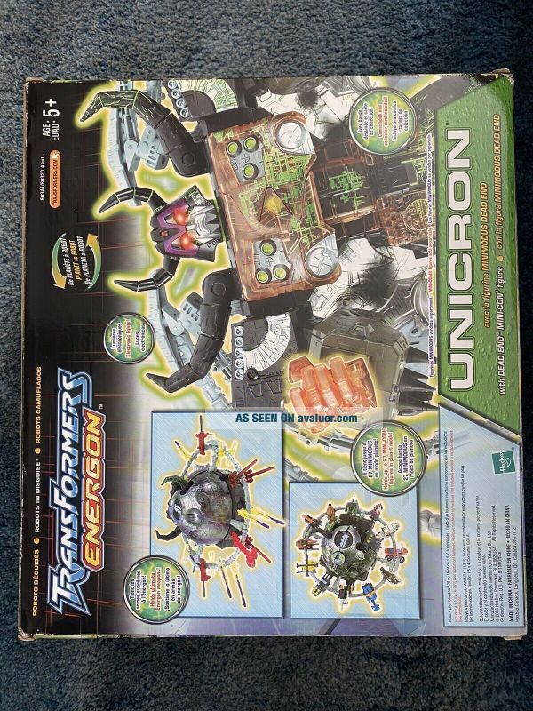 Transformers Energon Unicron W/ Dead End Mini Con, Hasbro 2003 | #39864032