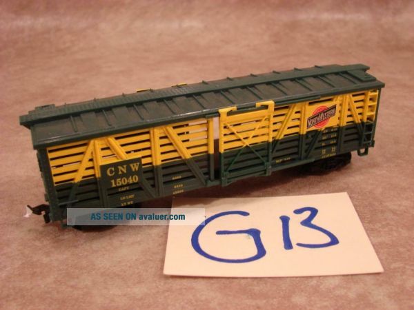G13B VINTAGE LIFE LIKE HO SCALE CATTLE CAR CNW 15040 CHICAGO NORTH ...