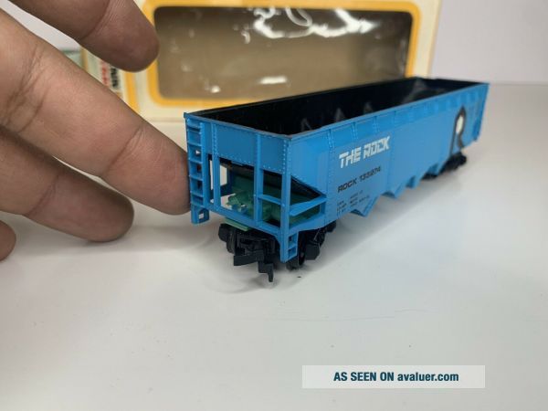 B35 Bachmann Ho Scale Model Trains Train Car THE ROCK Hopper Car No ...