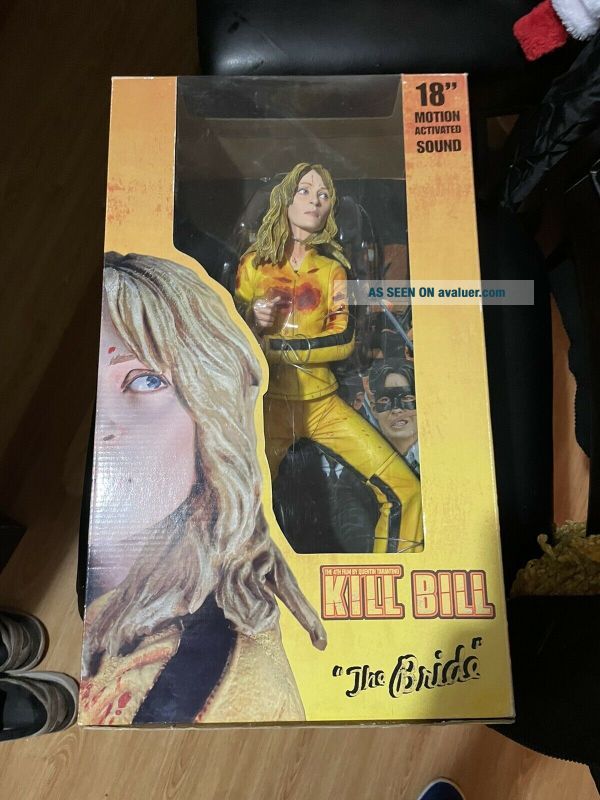 Rare Kill Bill NECA Figure 18” Inch Motion Activated Sound THE BRIDE ...