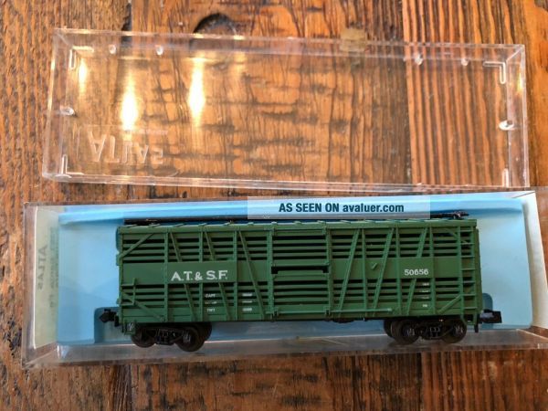 Vintage Atlas 2253 Santa Fe Cattle Car N Scale | #39966910